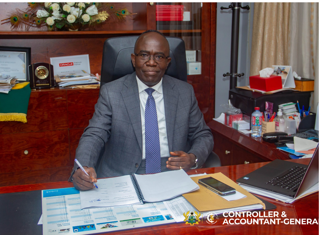 Kwasi Agyei appointed as Controller and Accountant General
